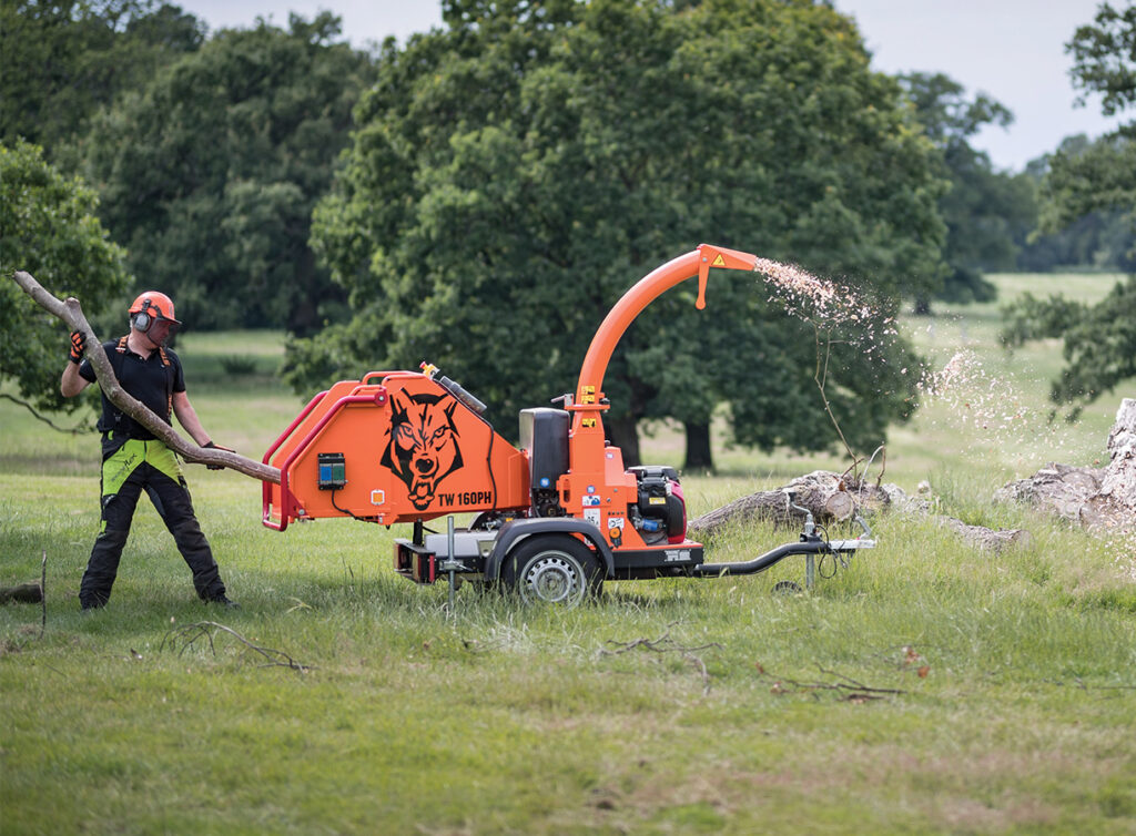 The TW 160PH - New Compact Wood Chipper from Timberwolf | Timberwolf
