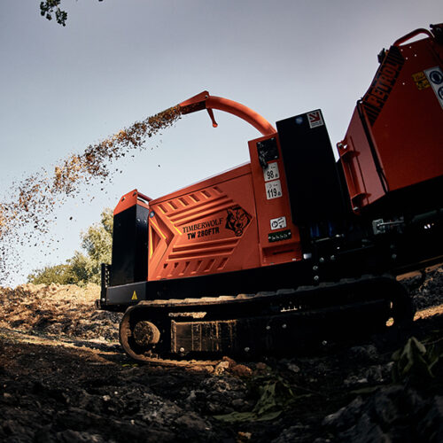 TW 280FTR 8" Tracked Wood Chipper | Timberwolf